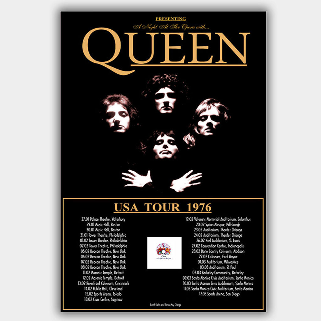 Queen Concert Poster